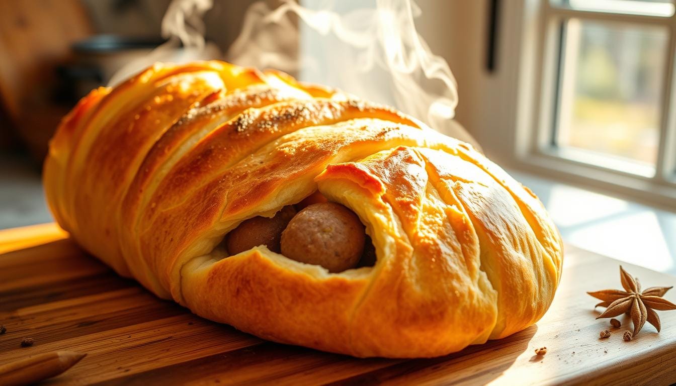 Delicious Sausage Bread Recipe: Easy & Flavorful (10-Min)